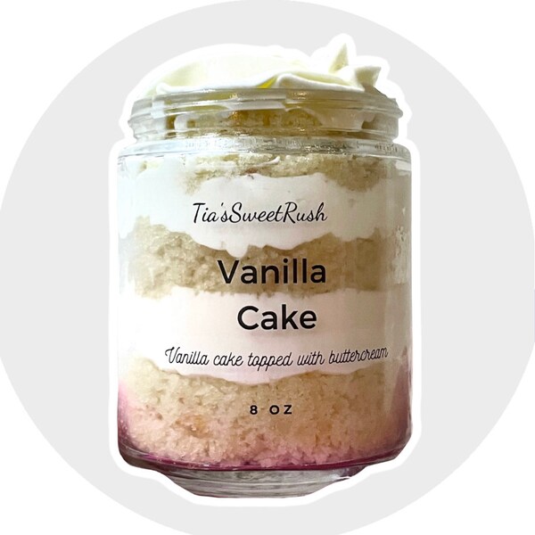 Cake in a Jar - Etsy