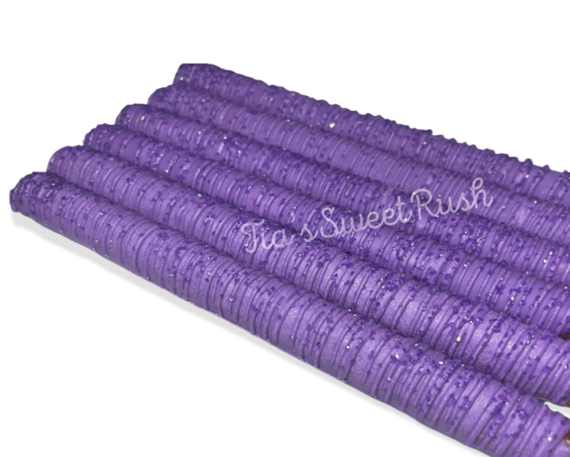 Chocolate Covered Pretzels Purple at Ronald Wooton blog