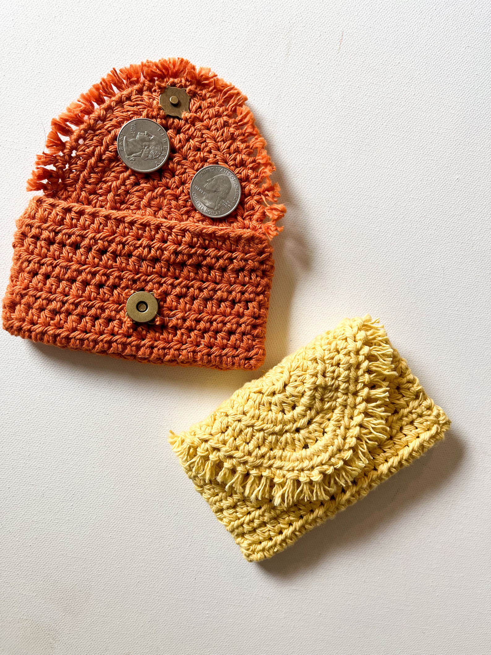 Crochet Wallet Pattern, Easy Crochet Wallet Tutorial, Small DIY Wallet ...