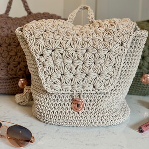 Crochet Backpack Pattern // Crochet Backpack Purse Pattern // PDF ...