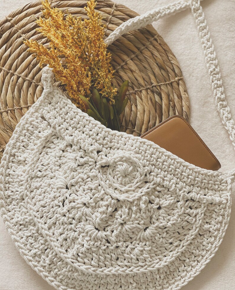 Crochet Shoulder Bag Pattern //PDF Download Crochet Crossbody Bag ...