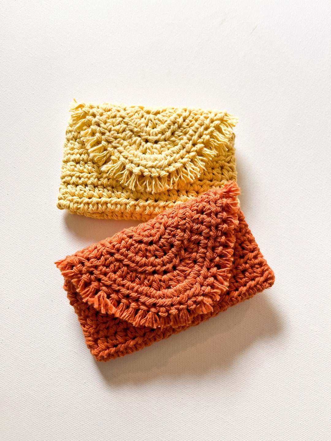 Crochet Wallet Pattern, Easy Crochet Wallet Tutorial, Small DIY Wallet ...