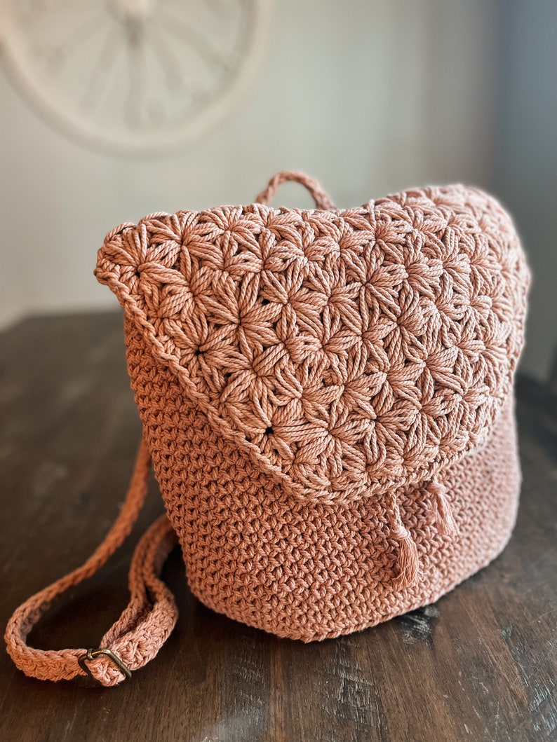 Crochet Backpack Pattern // Crochet Backpack Purse Pattern // - Etsy