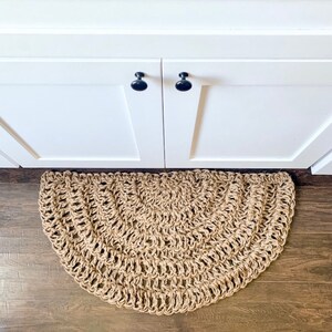 Front Door Mat, Crochet Rug Pattern, Crochet Patterns, Crochet Home ...