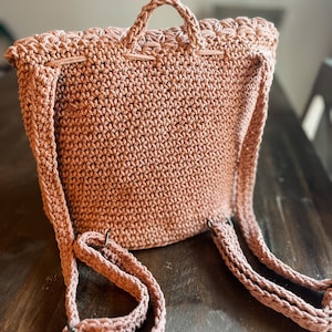 Crochet Backpack Pattern // Crochet Backpack Purse Pattern // PDF ...
