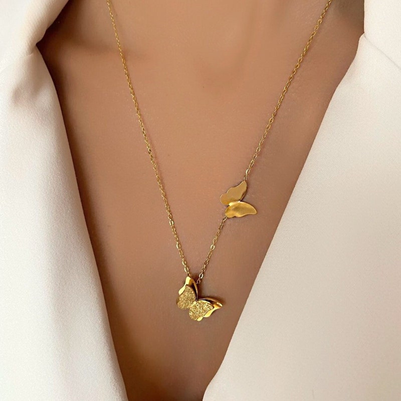 Butterfly Steel Jewelry - Etsy