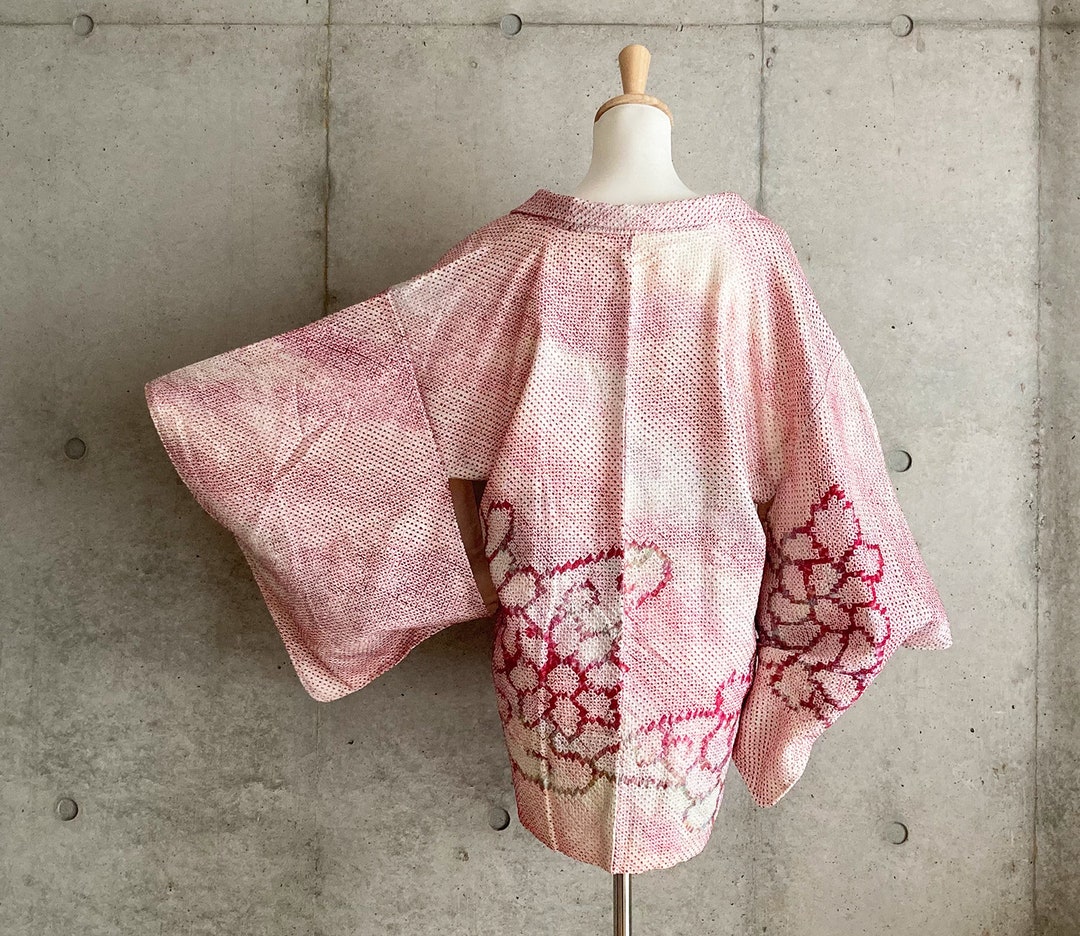 S601: Japanese Vintage Kimono Haori, Jacket, Robe, Dress. Japanese ...