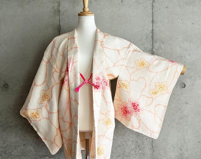 S1011: Japanese Vintage Kimono Haori, Jacket, Robe, Dress. Japanese ...