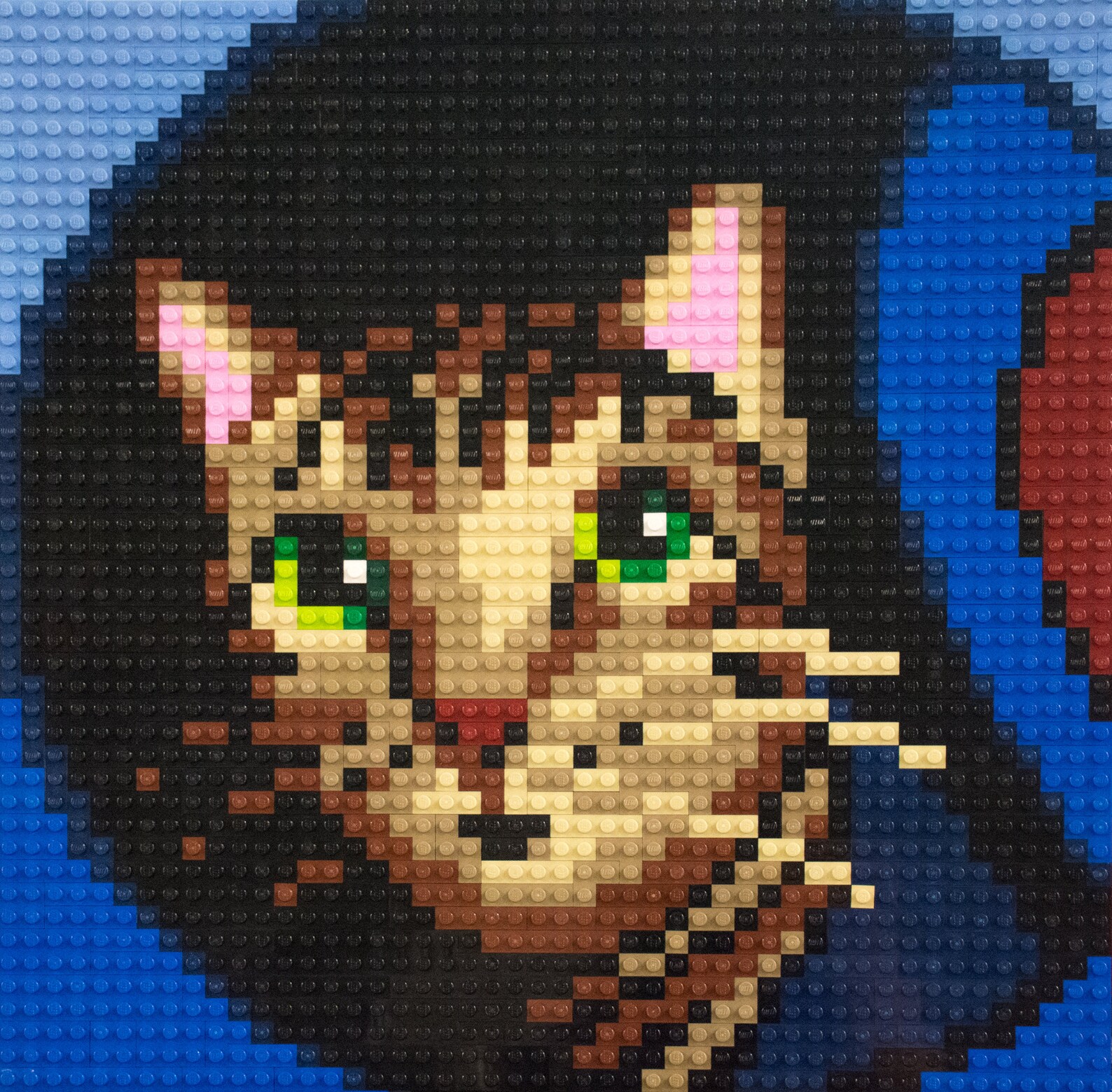 15 Inch Tabby Cat Mosaic Brick Portrait katy - Etsy