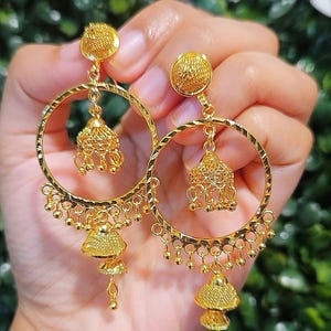 Buy 22k Gold Bali Online In India Etsy India