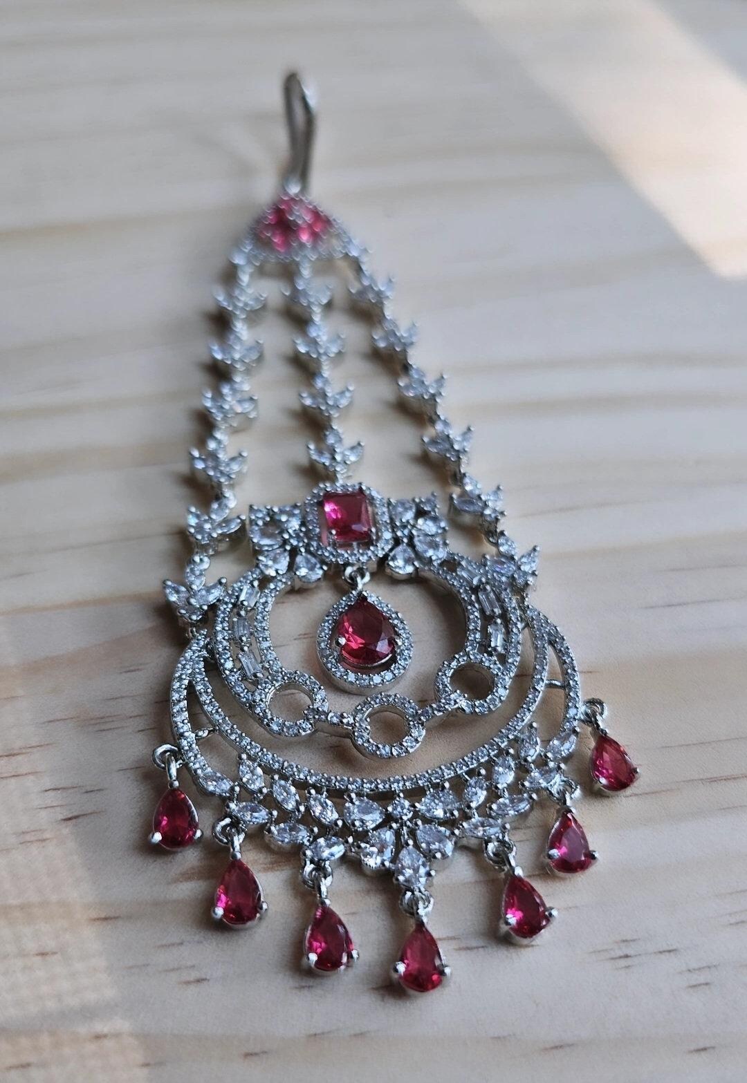 Silver/victorian Side Pasa.cz Pasa.indian Wedding Jewelry. Bigjhummar ...