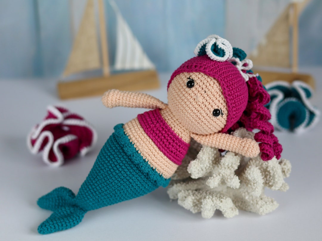 Crochet Pattern Mermaid Merle German - Etsy