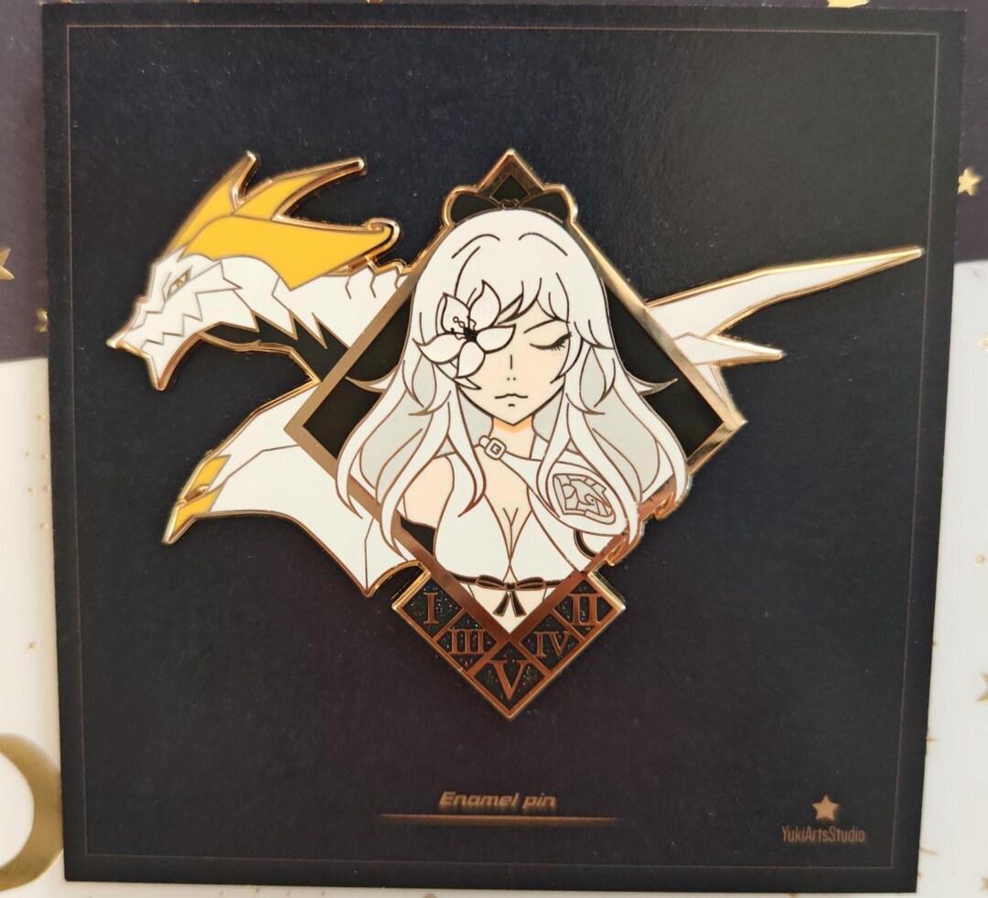 Zero & Mikhail / Drakengard 3 Enamel Pin (in-stock) - Etsy
