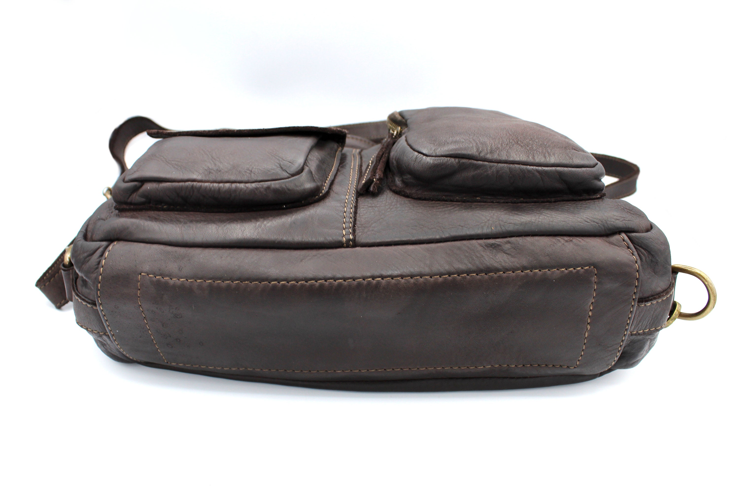 Soft Leather Bag Natural Very Soft Shoulder Bag and Backpack - Etsy