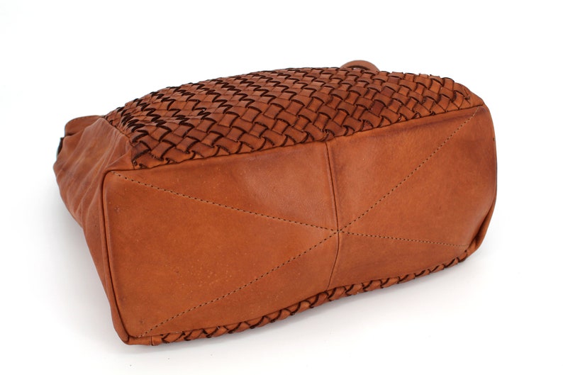 Woven Leather Shoulder Bag Woven Leather Handbag Best Seller - Etsy