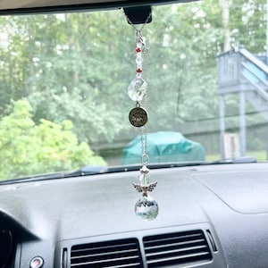 Angel Crystal Suncatchers, Rear View Mirror Accessories, Car ...