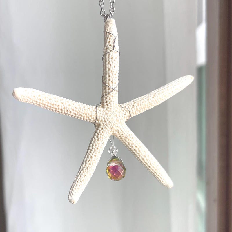 Starfish Mirror - Etsy