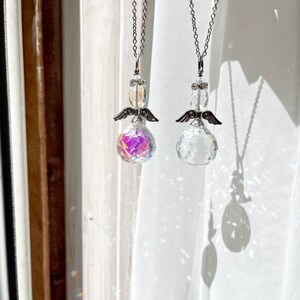 Angel Crystal Suncatchers, Rear View Mirror Accessories, Car ...