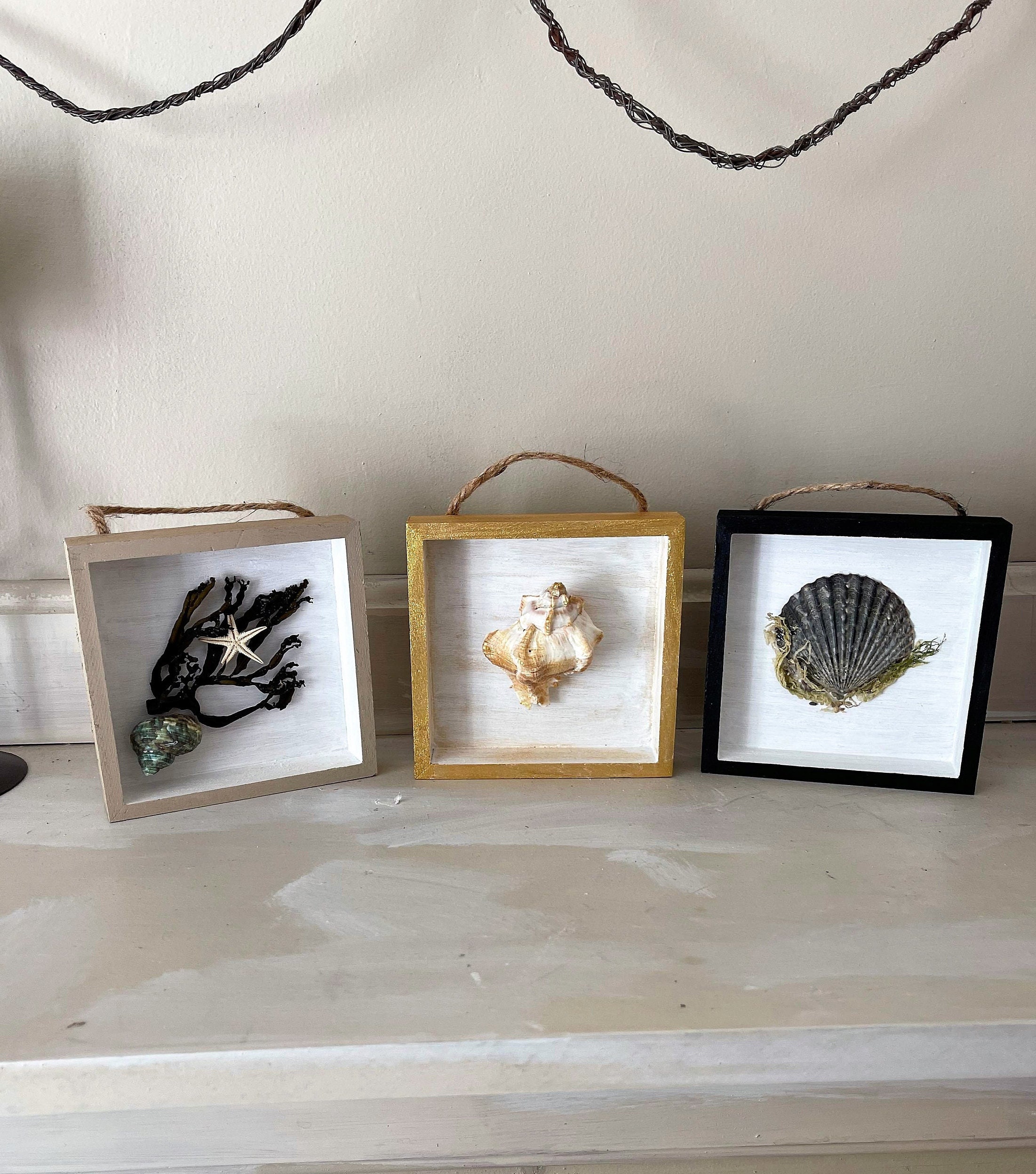 Ocean Wall Art Shadow Box Art 3D Beach Themed Wall Art - Etsy Australia