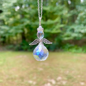 Angel Crystal Suncatchers, Rear View Mirror Accessories, Car ...
