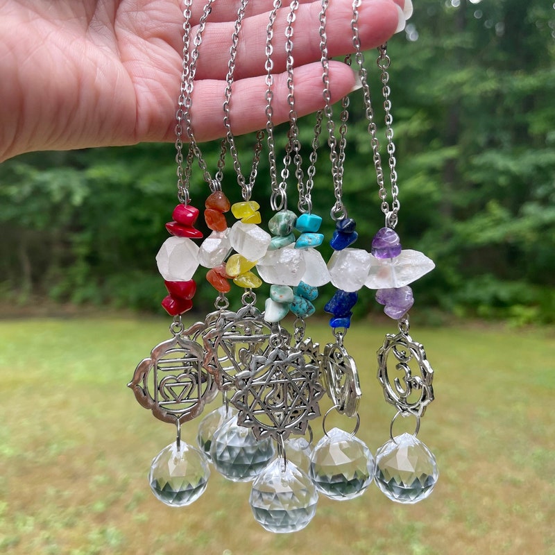 Chakra Suncatcher - Etsy UK