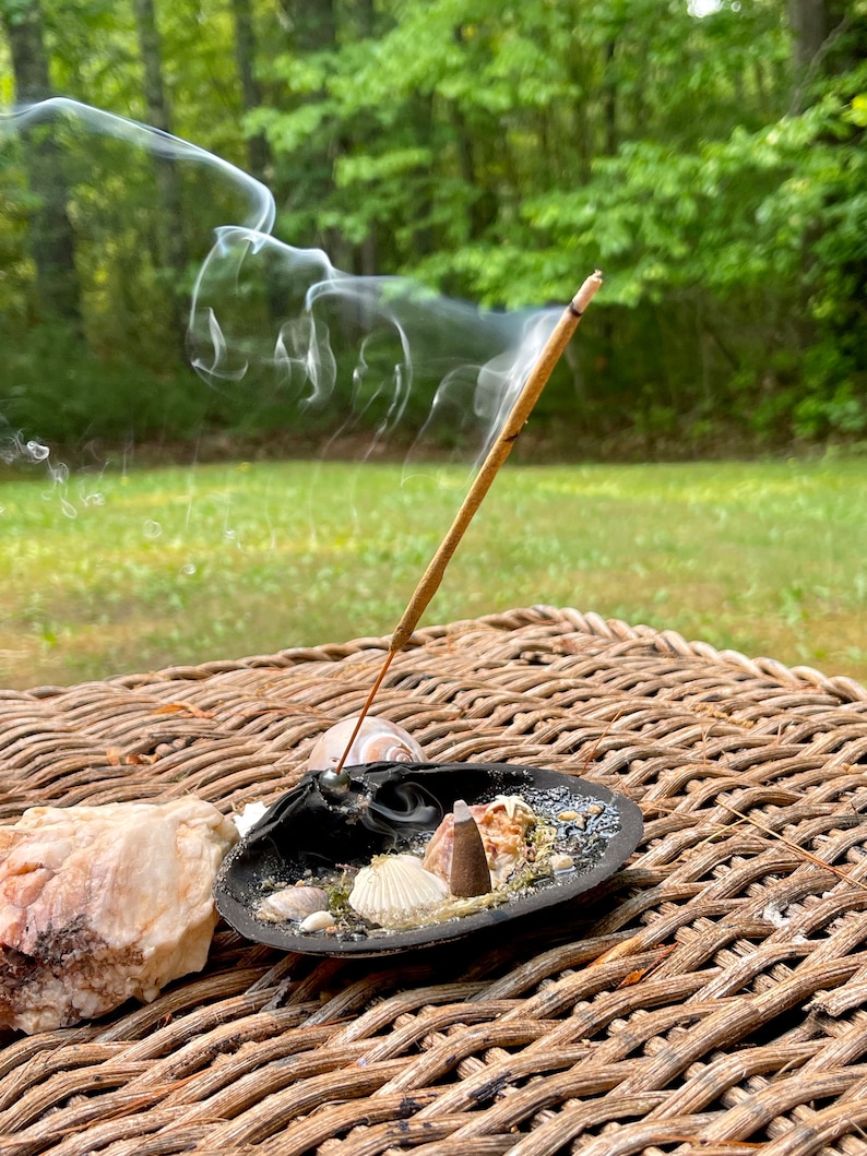 Seashell Incense Holder, Beach Decor, Cape Cod Sand - Etsy
