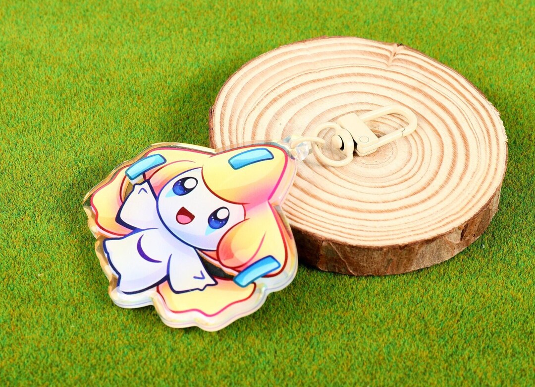 Jirachi Rainbow Keychains! 2.5" (63.5 Mm) - Etsy Canada