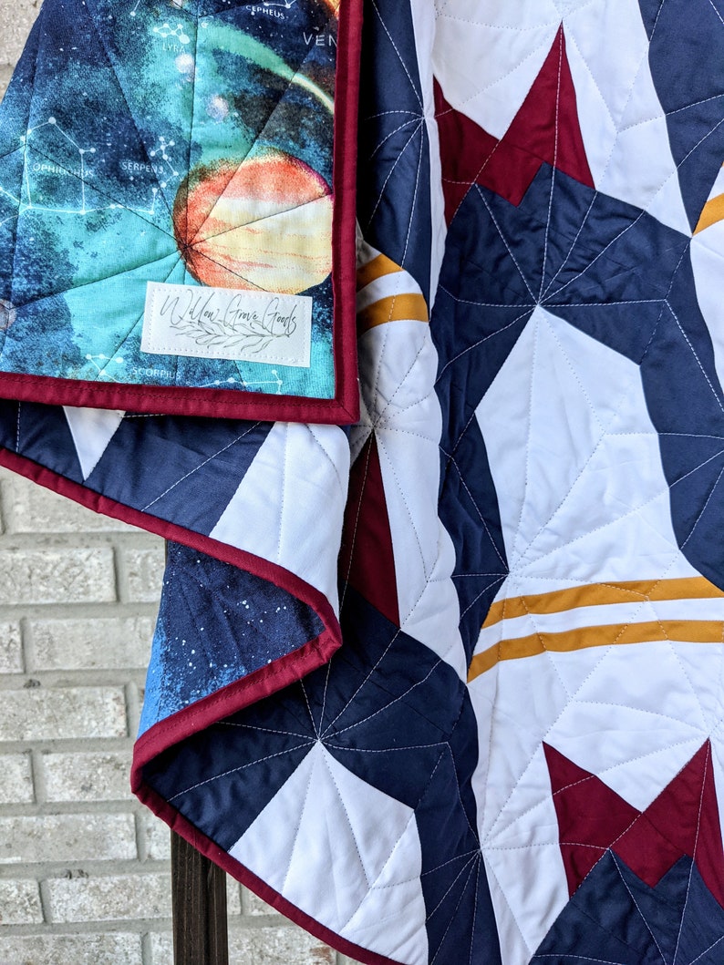 Launch Status Check Quilt Pattern Add-on 1/2 Stripes - Etsy