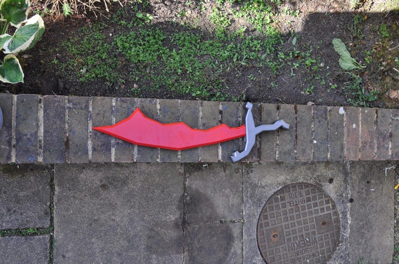 Dragon Scimitar OSRS Cosplay Prop - Etsy