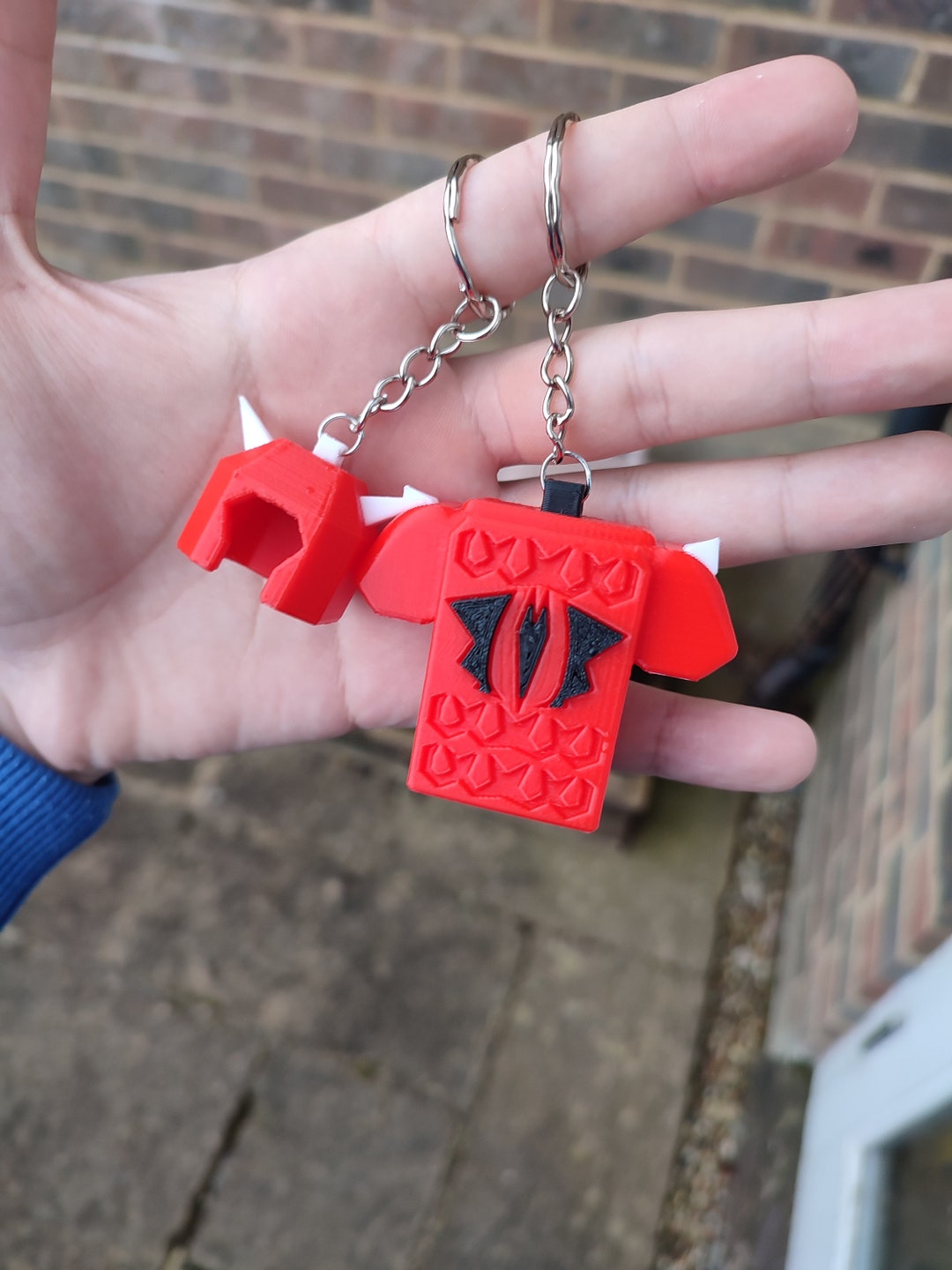 Dragon Chainbody/d Med Keychain Runescape - 3D Printed - Etsy
