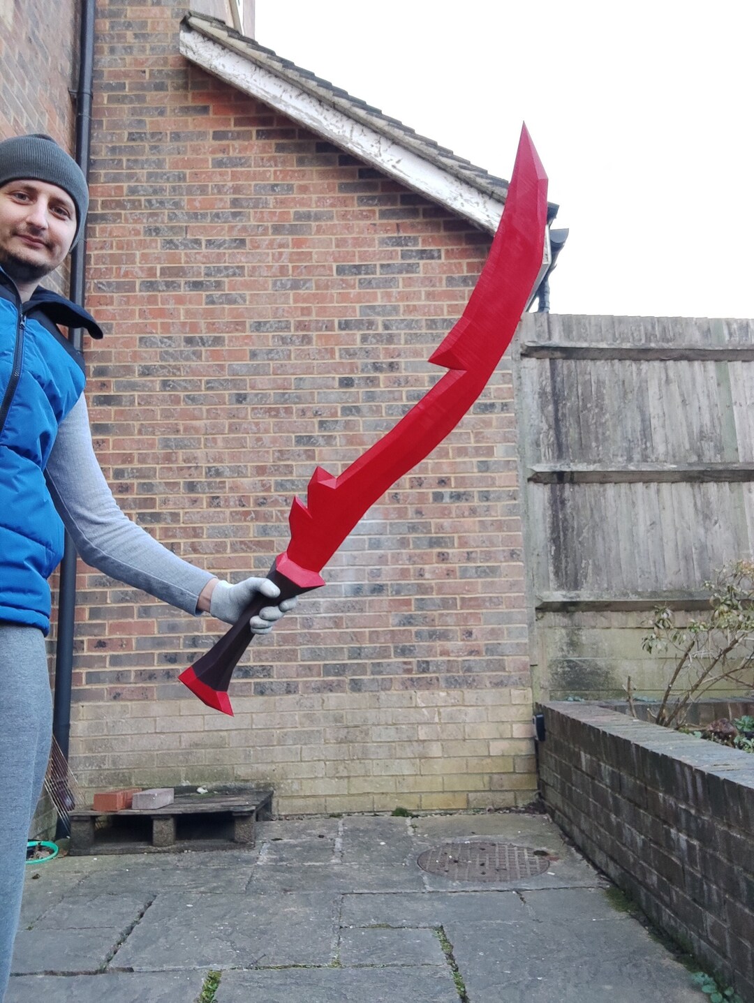 Blade of Saeldor Runescape OSRS 3D Printed Prop - Pre-order Now in Any ...