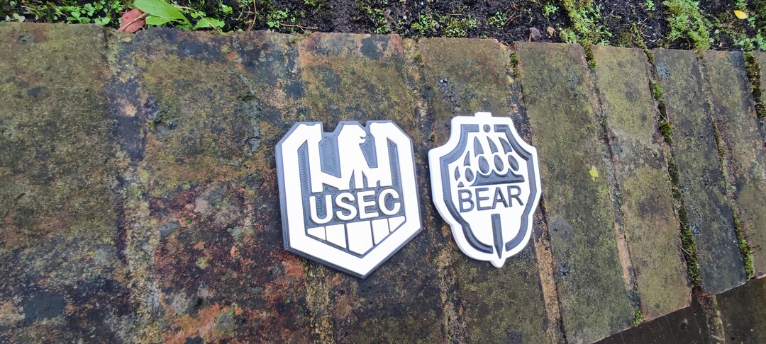USEC/BEAR Escape From Tarkov Keyring/plastic Patches - Etsy