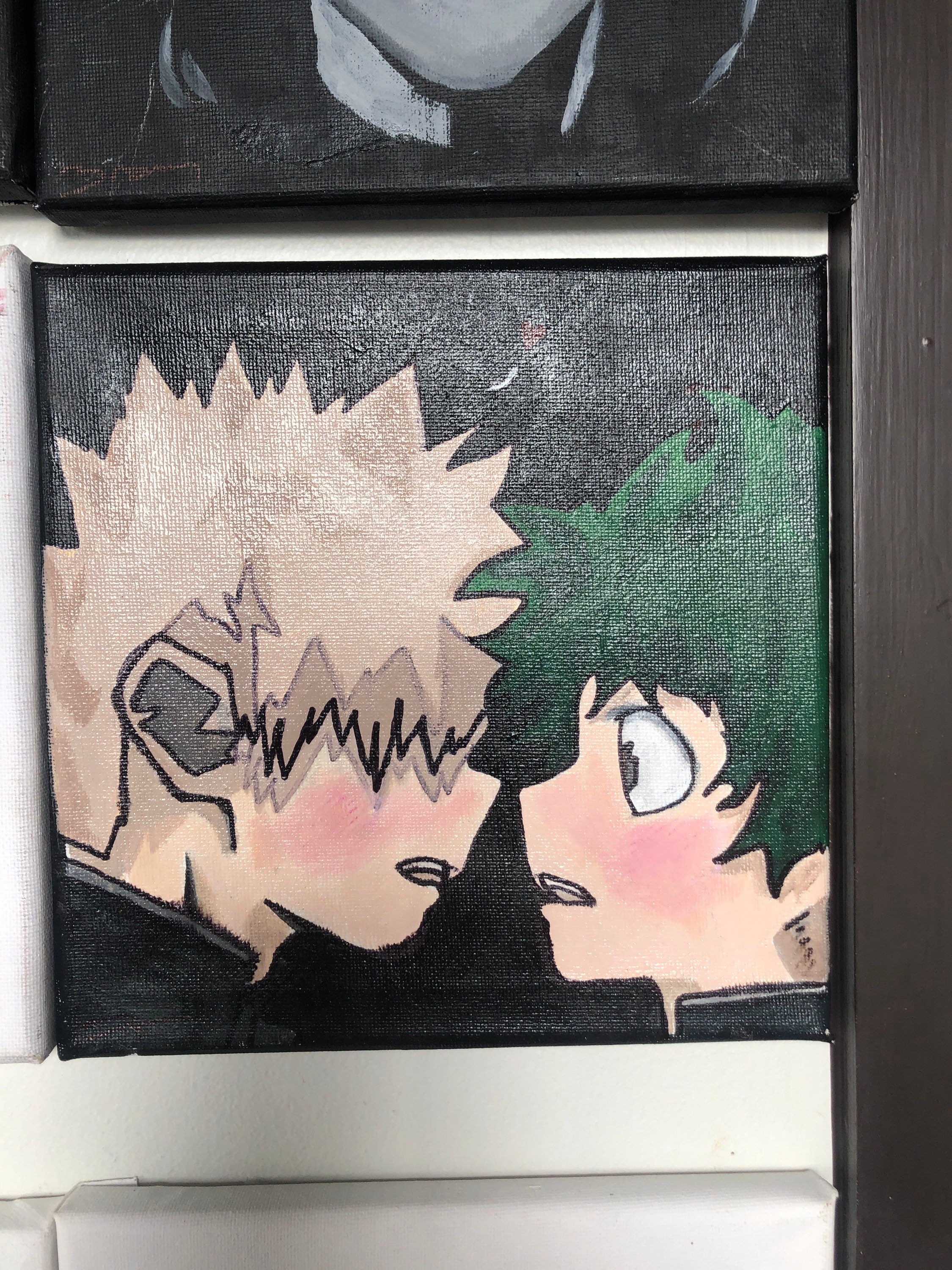 Deku X Bakugo Print - Etsy