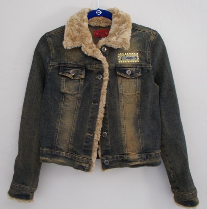 Perfectly Wicked Villains Denim Jeans Jacket Evil Queen - Etsy