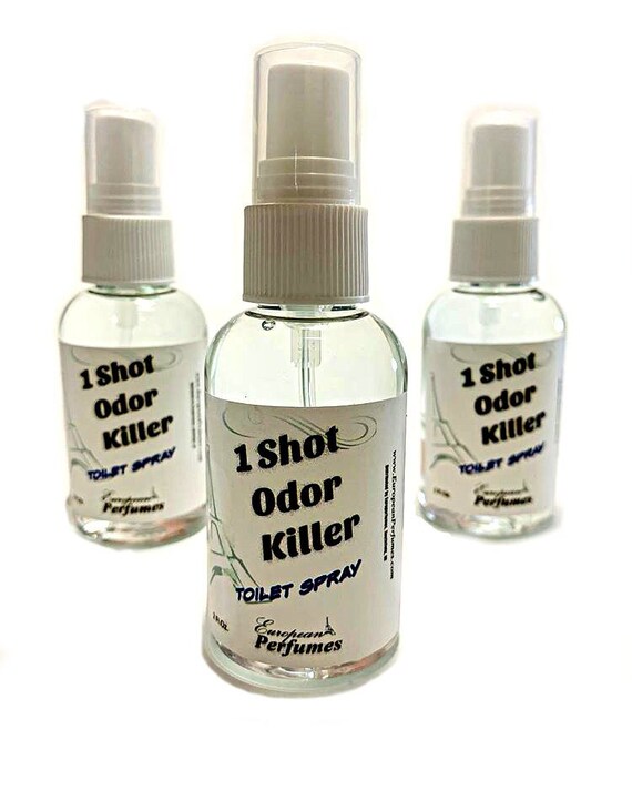 One Shot Odor Inhibitor Toilet Spray 2 Oz. - Etsy