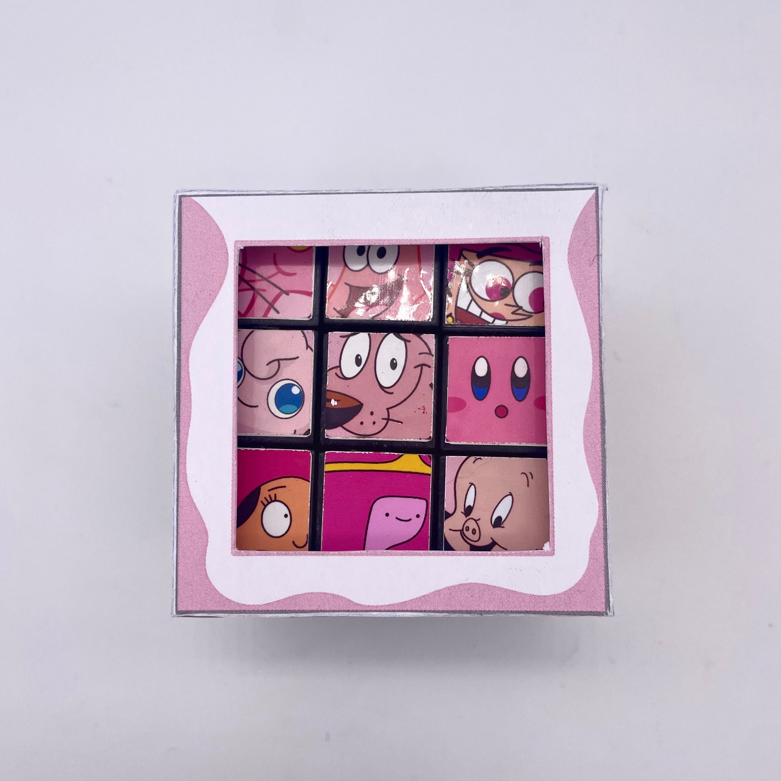 Cartoon Rubiks Cube Handmade - Etsy