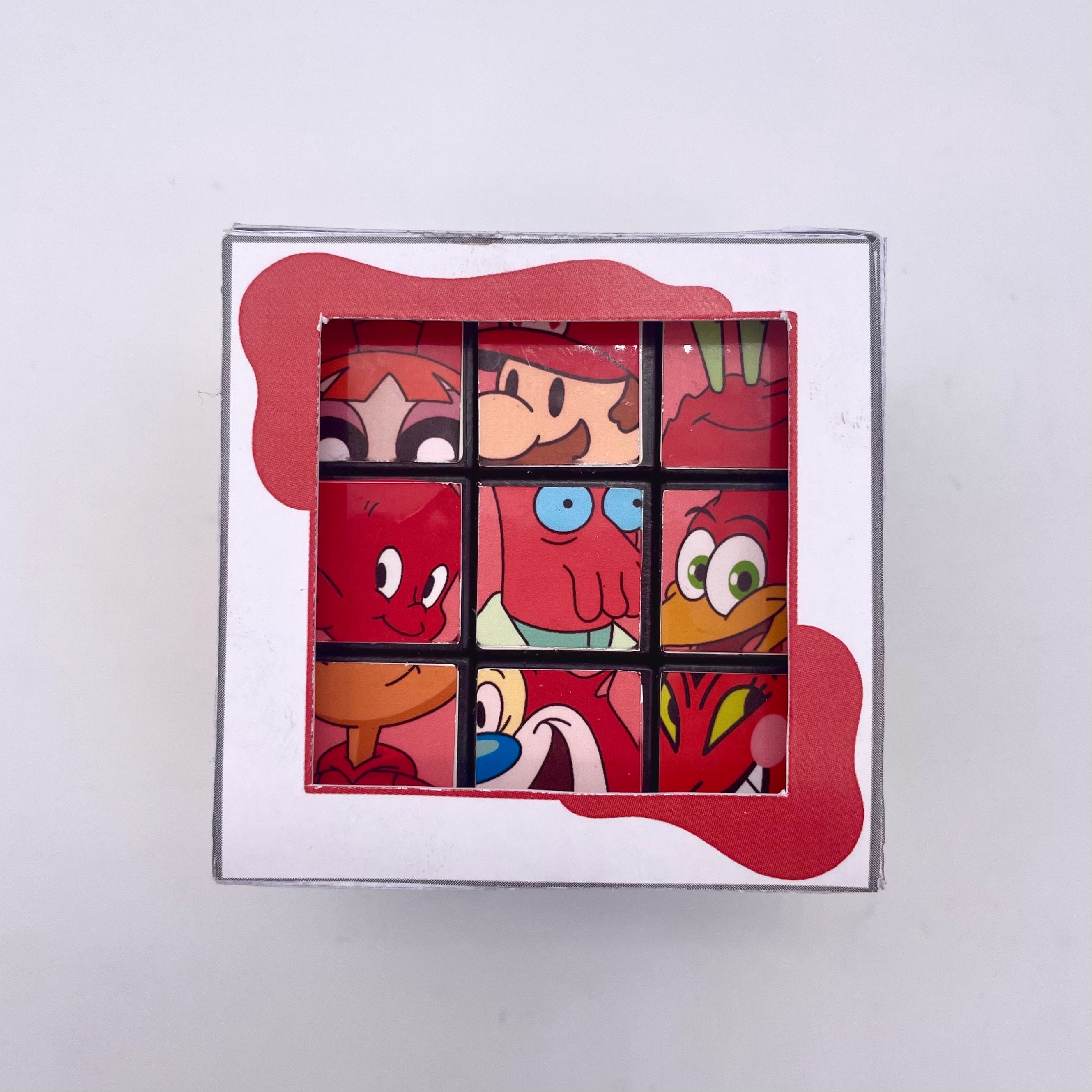 Cartoon Rubiks Cube Handmade - Etsy