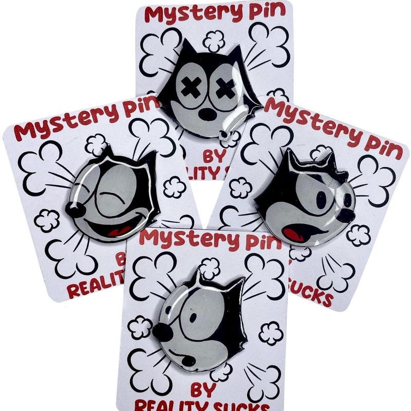 Felix the Cat Pin - Etsy