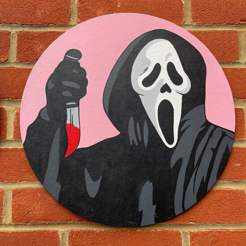Horror Icon Paintings - Etsy