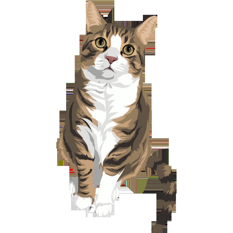 Cat Digital Printable Image - Etsy