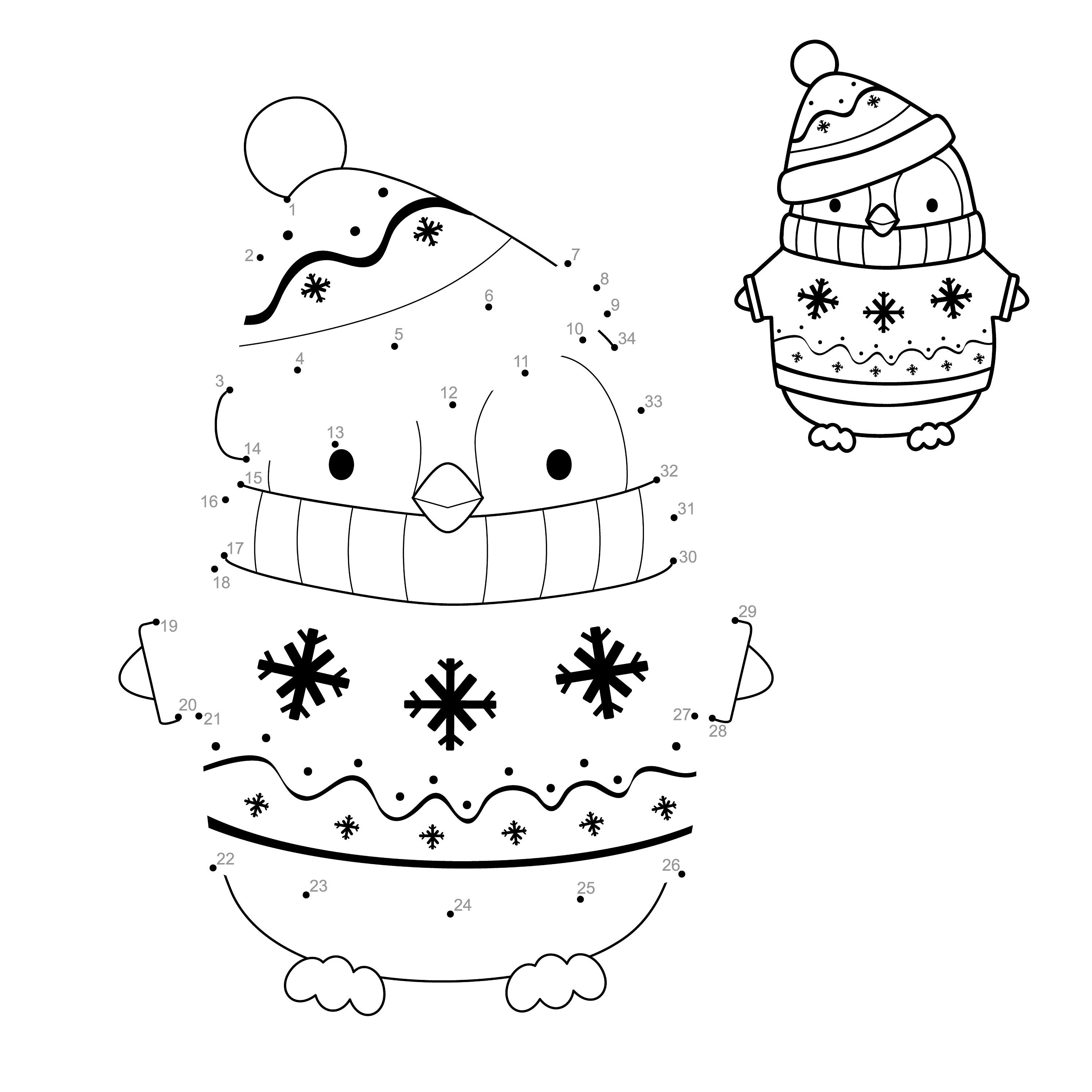 Kids Connect Dot to Dot Game Christmas Edition 6 Pages - Etsy