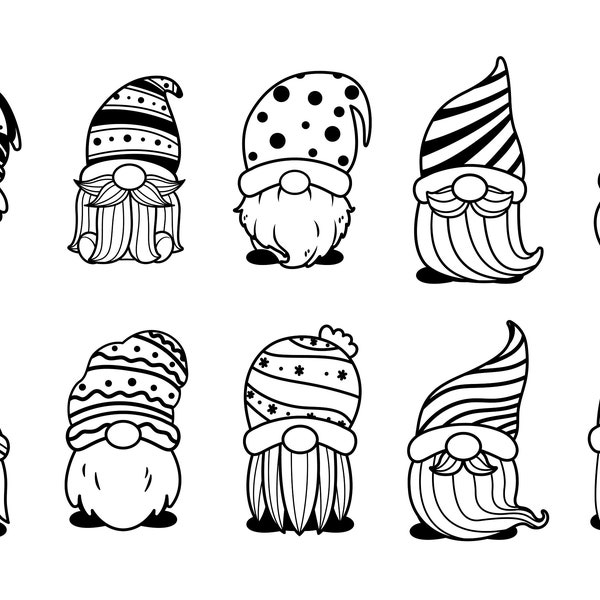 Gnomes Christmas - Etsy