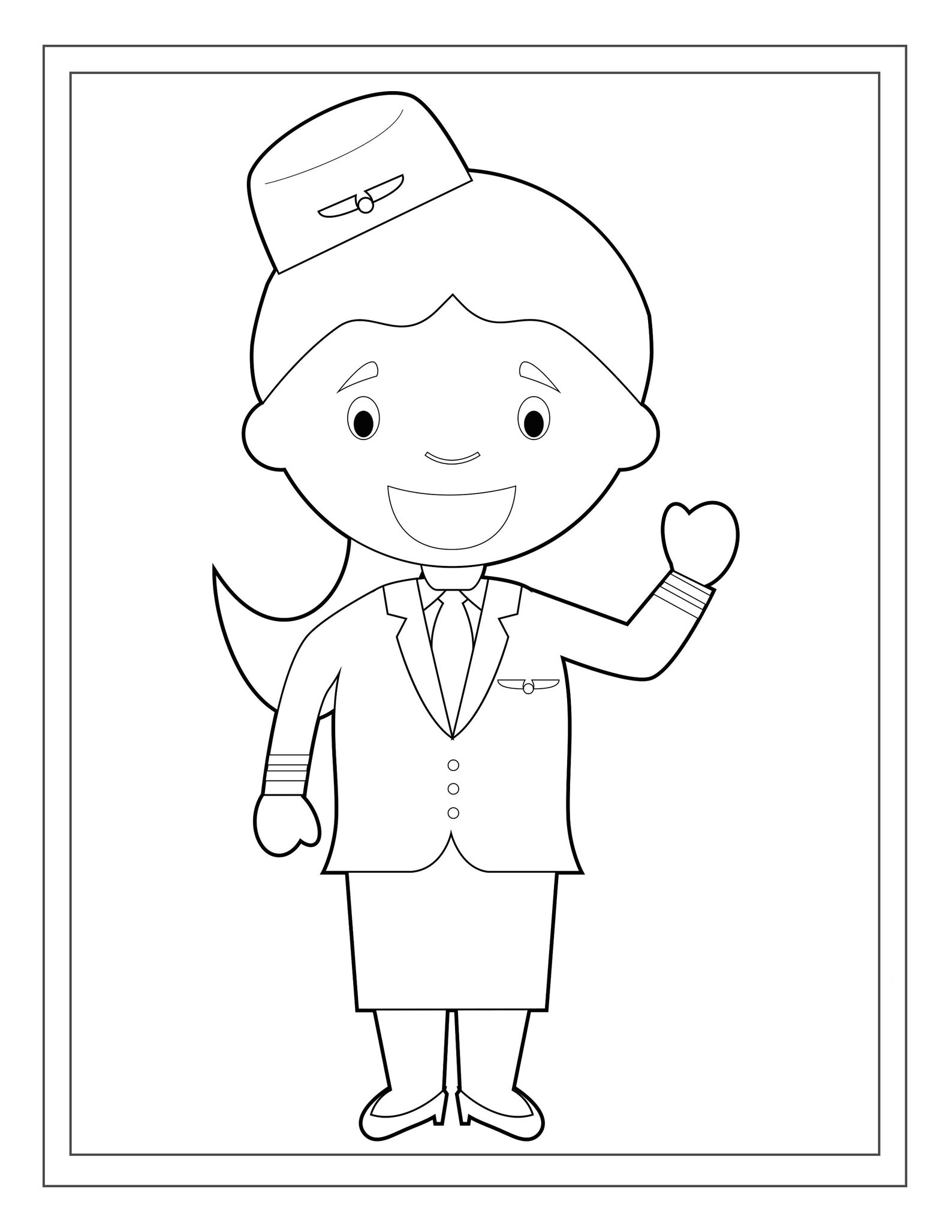 Professions Educational Coloring Book for Kids 80 Pages - Etsy