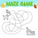 Christmas Theme Maze Games for Kids | 7 Pages of Fun Printable ...