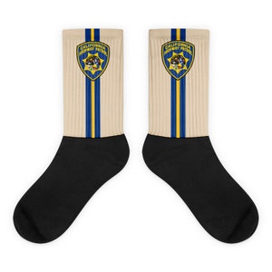 California Highway Patrol Uniform Style Socks - Etsy