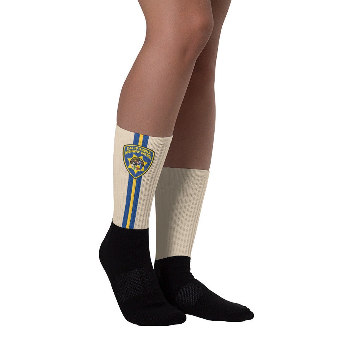 California Highway Patrol Uniform Style Socks - Etsy
