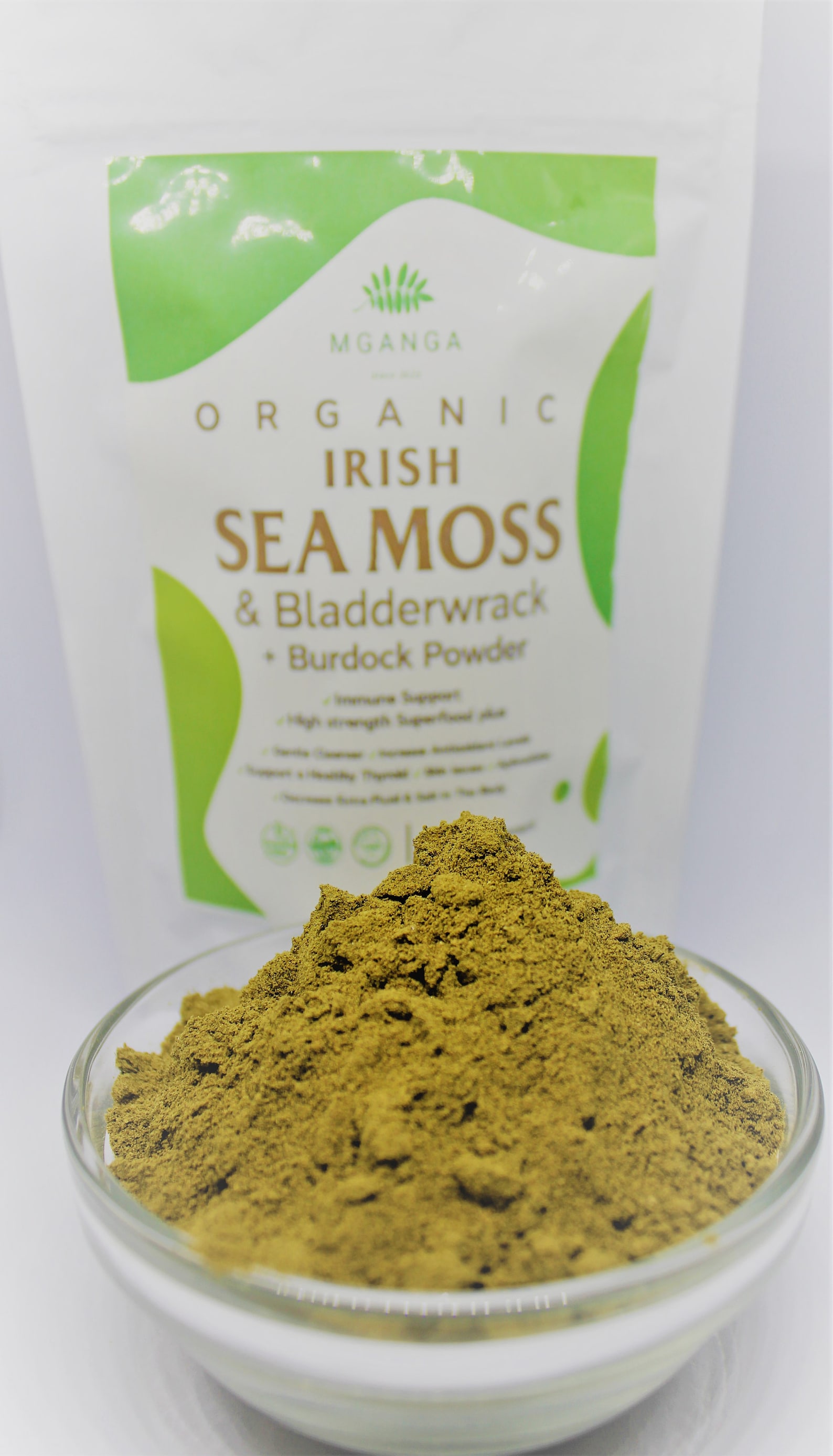 Organic Irish Sea Moss & Bladderwrack Plus Burdock Powder Dr. Sebi High ...