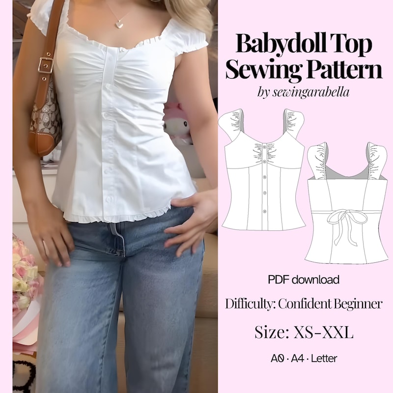 Coquette Blouse - Etsy