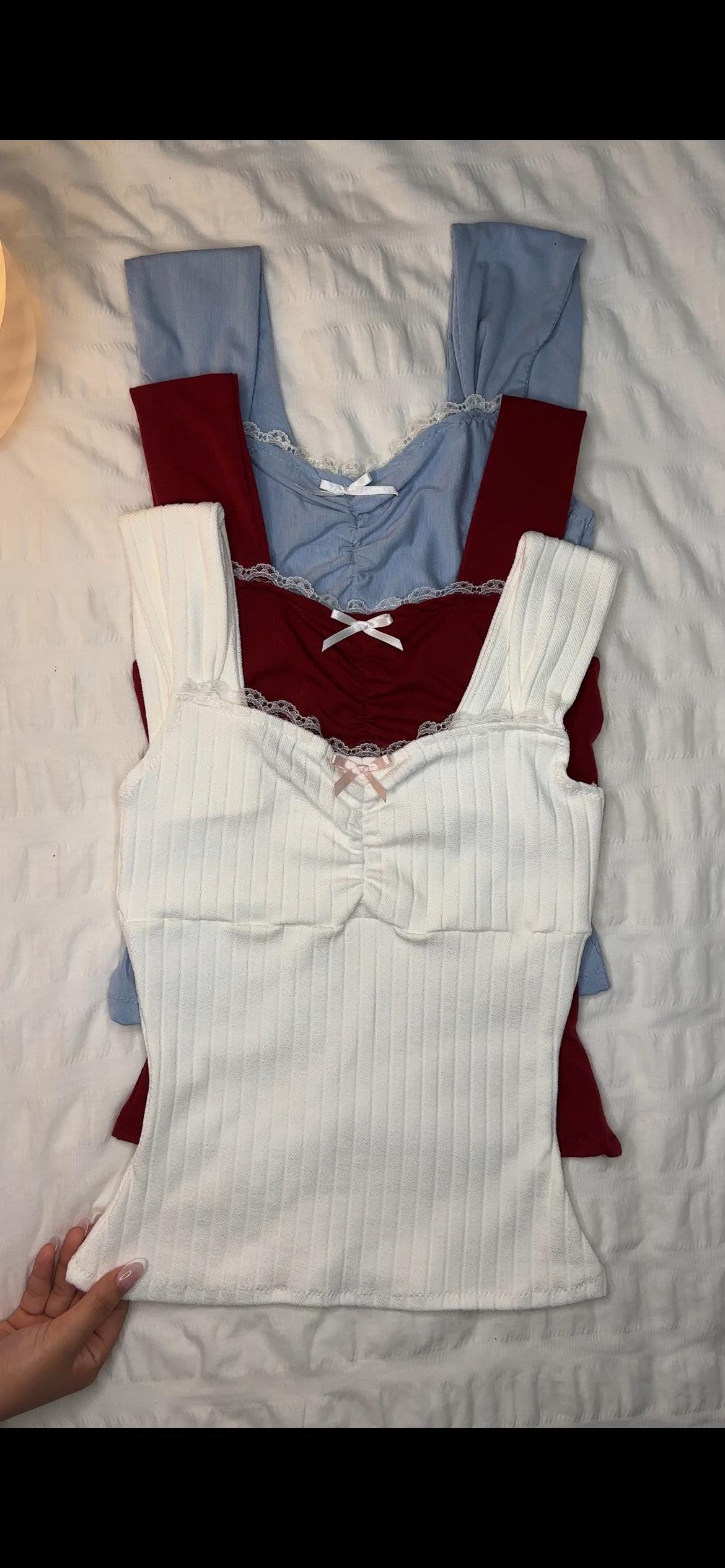 Ruched Lace Top Sewing Pattern | Coquette Top Sewing Pattern | Sizes ...