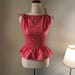 Willow Shirred Peplum Top Sewing Pattern | Boatneck Top Sewing Pattern ...